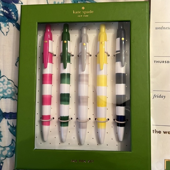 kate spade | Office | Nib Kate Spade Pen And Notepad Gift Set | Poshmark
